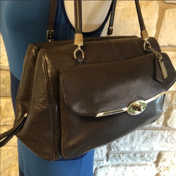 Coach | Bags | Coach Madison Madeline Satchelbrown | Poshmark